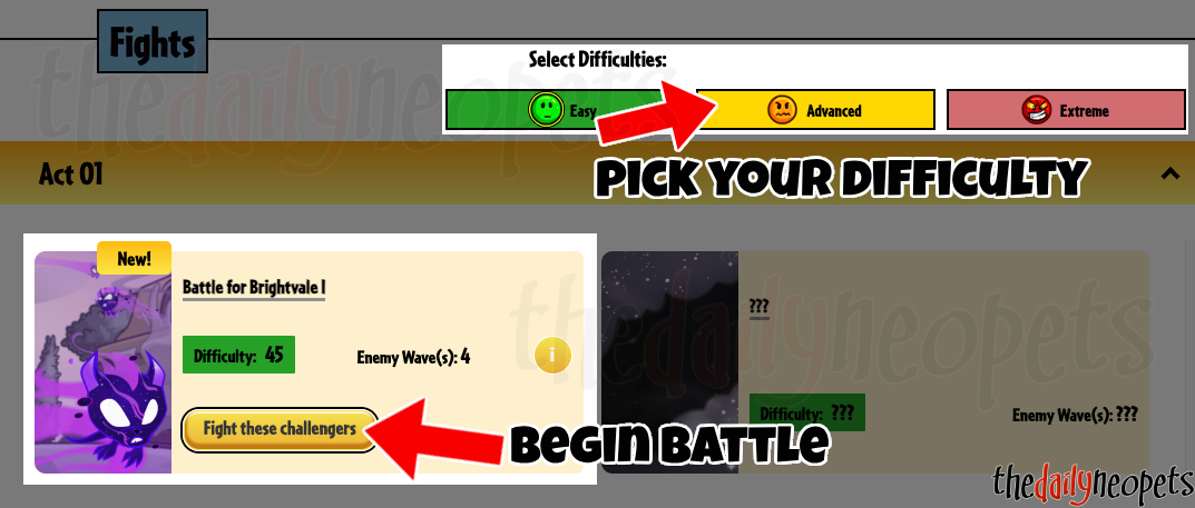 The Void Within: Battle & Volunteer - The Daily Neopets